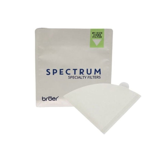Bruer Spectrum Cone Paper Filters — Barista Warehouse